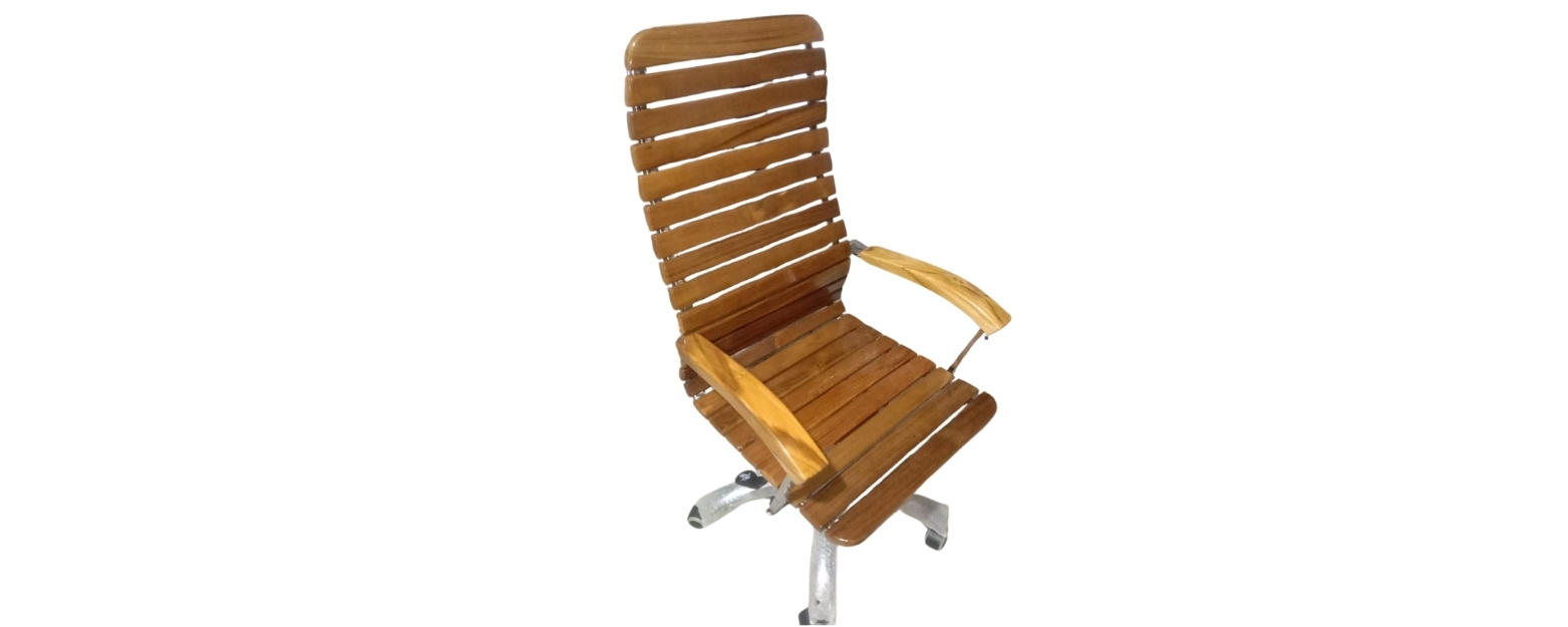Sagon Wooden Director Chair-SS Frame-China Mechanism-M04 | MS Furniture ...